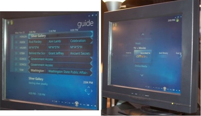 Le Media Center de Vista optimisé pour les interfaces tactiles – GeekMag